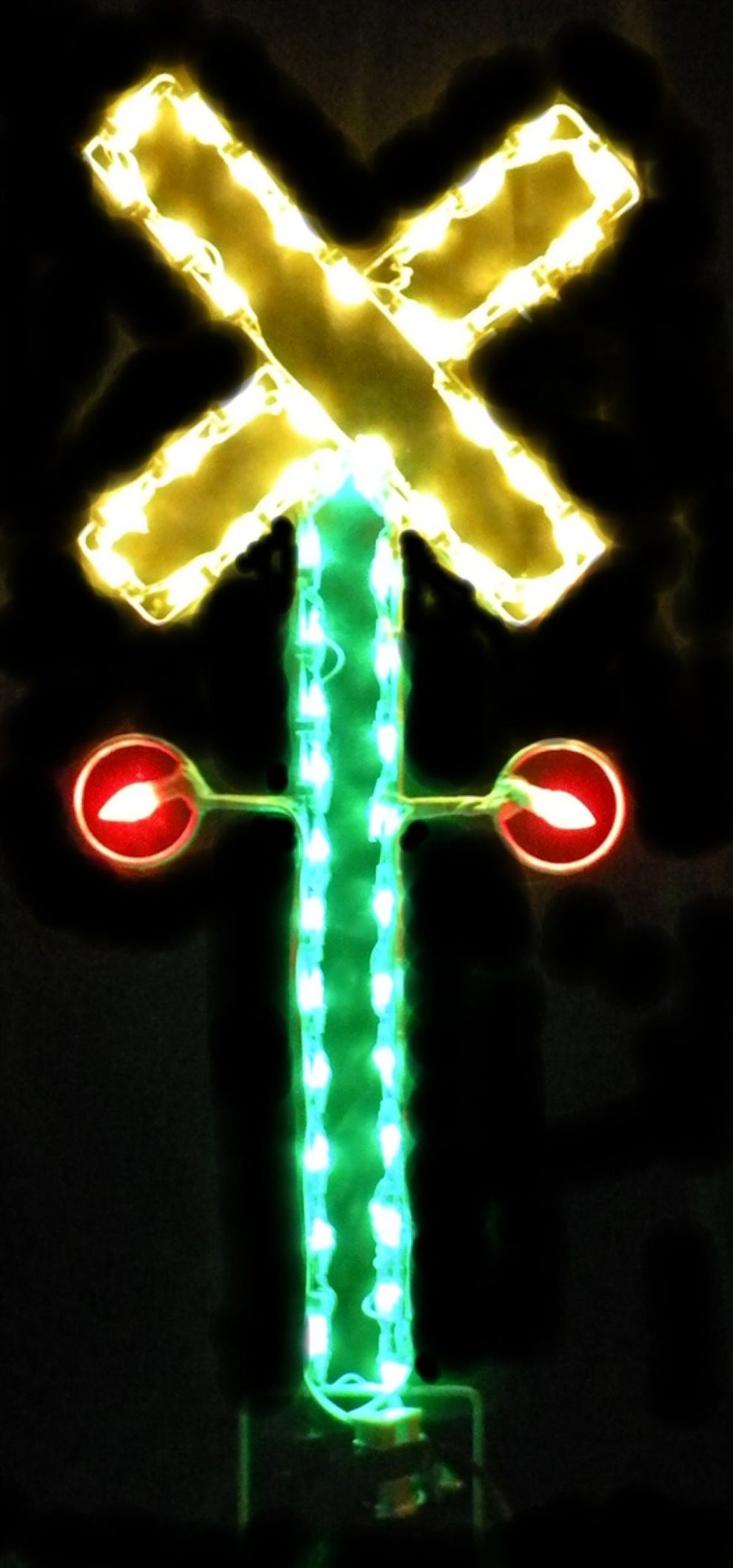 Small Railroad Crossing| Lori's Lighted D'Lites